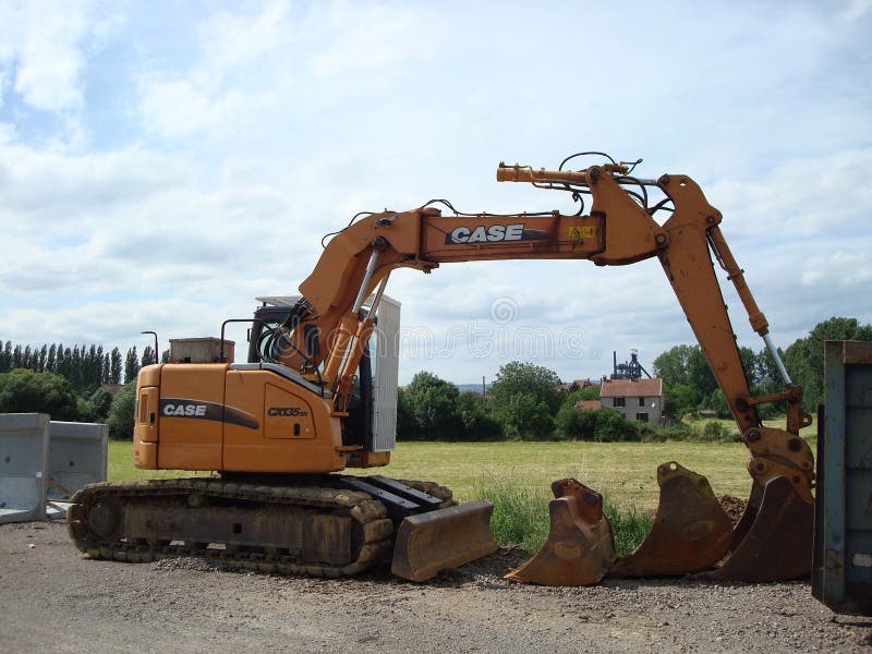 Construction Equipment, Vehicle, Bulldozer, Demolition Stock Image ...