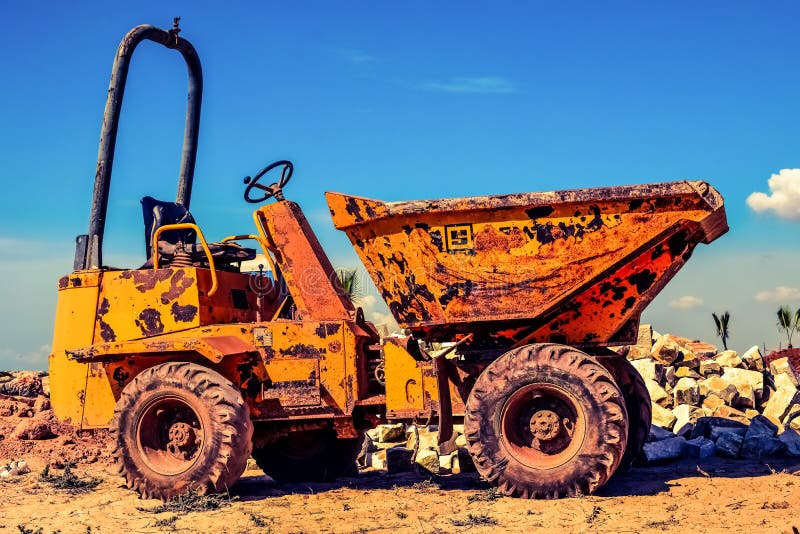 Construction Equipment, Vehicle, Soil, Mode Of Transport Stock Image ...