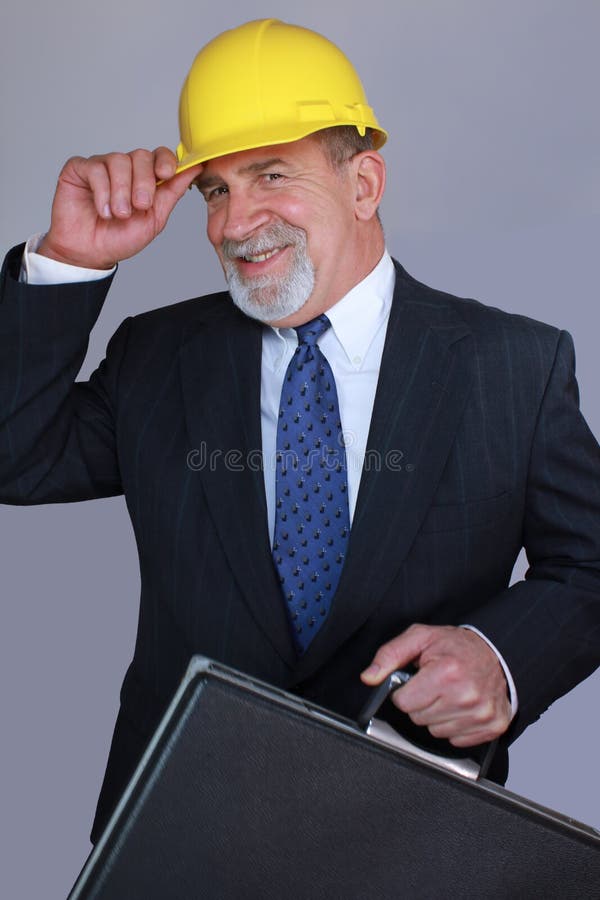 Construction Executive stock photo. Image of male, gripping - 23036848