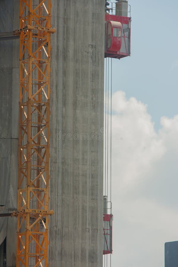 Construction Field and Building Site. Stock Image - Image of plan, male ...
