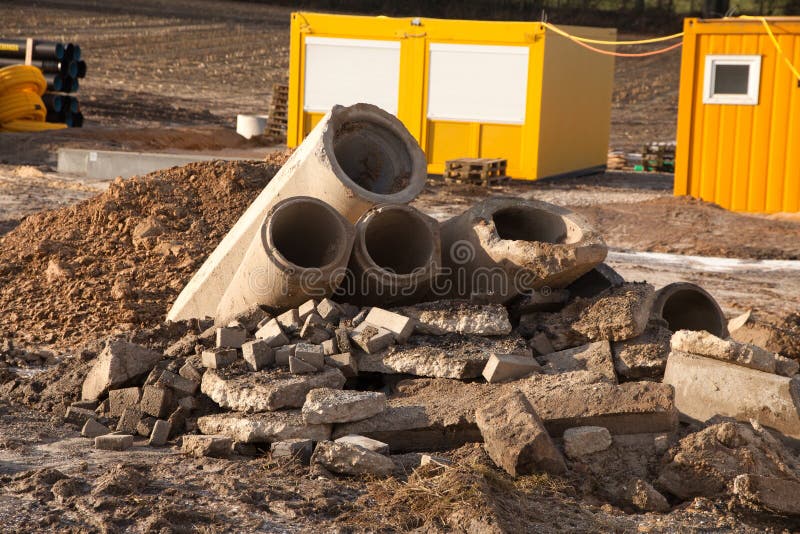 The construction field stock photo. Image of development - 26995036