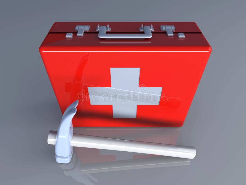 Construction First aid editorial image. Illustration of digital - 14744350