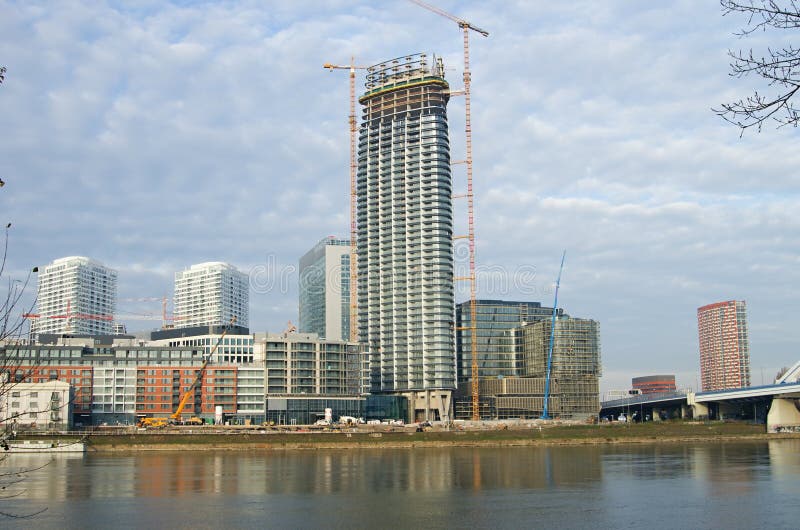 Construction of the First Skyscraper in the City of Bratislava ...