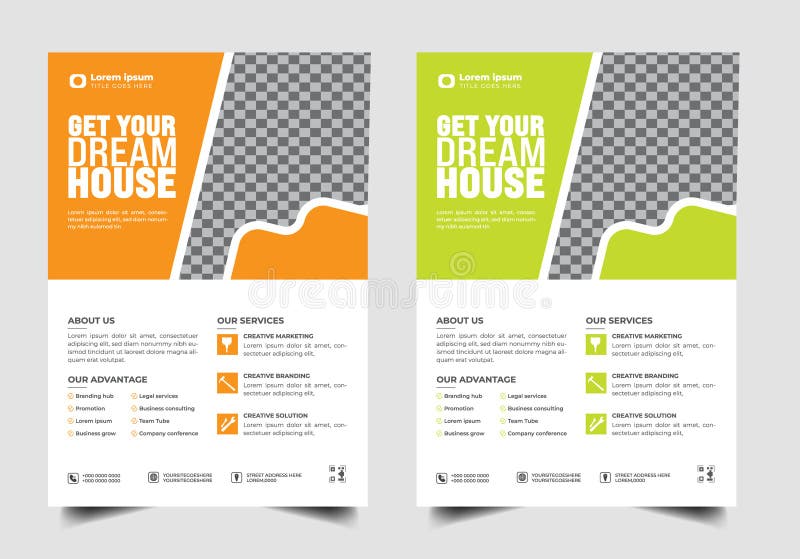 Construction Flyer A4 Template Corporate Construction Tools Flyer Bu ...