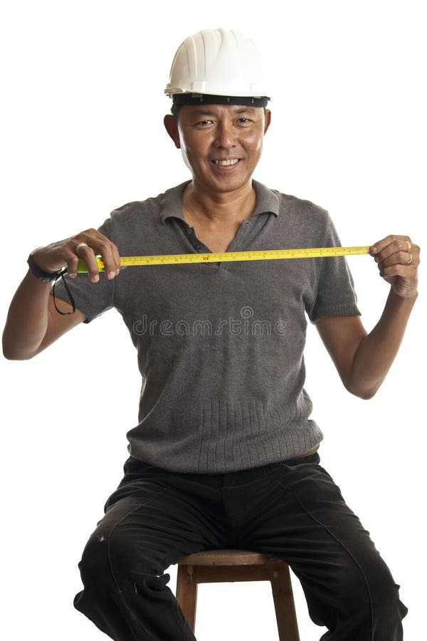 Construction Foreman stock photo. Image of male, electrician - 25368784