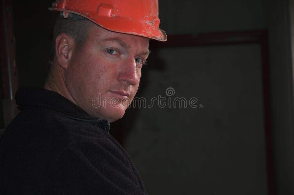 Construction Foreman Portrait Stock Photo - Image of electrician ...