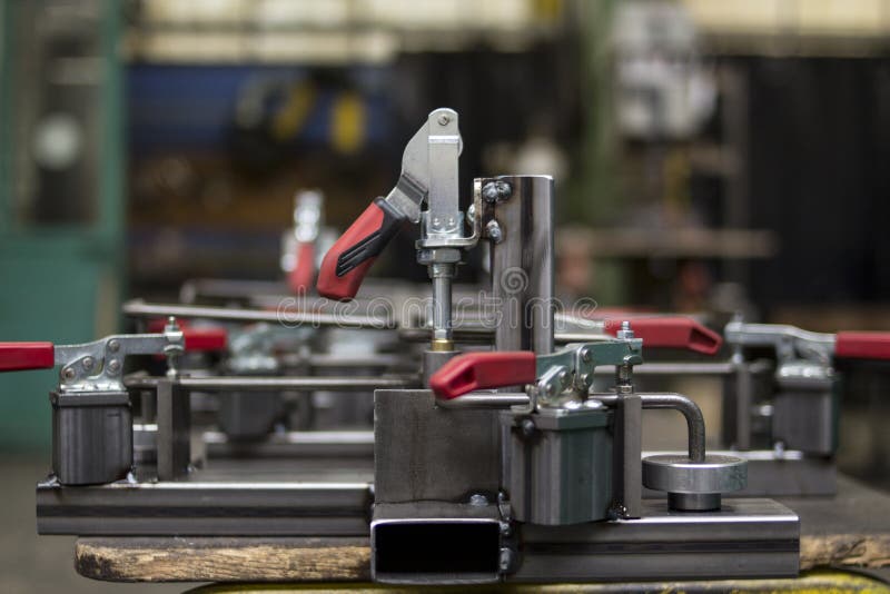 Construction Form Tool with Levers for Welding and Processing Pieces of ...