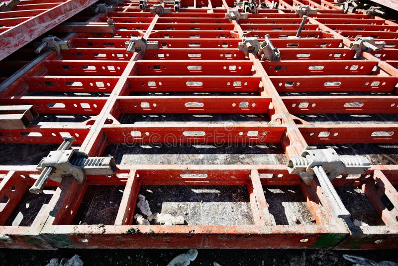 Construction formwork stock photo. Image of casing, foundations - 39614774