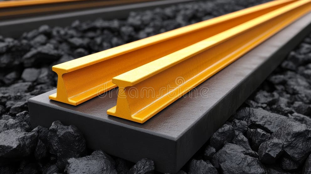 The Construction Foundation is Shown in Close Detail with Its Concrete ...