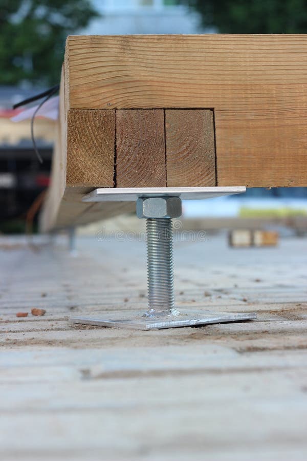 Construction of a Frame Building or a House Stock Photo - Image of ...