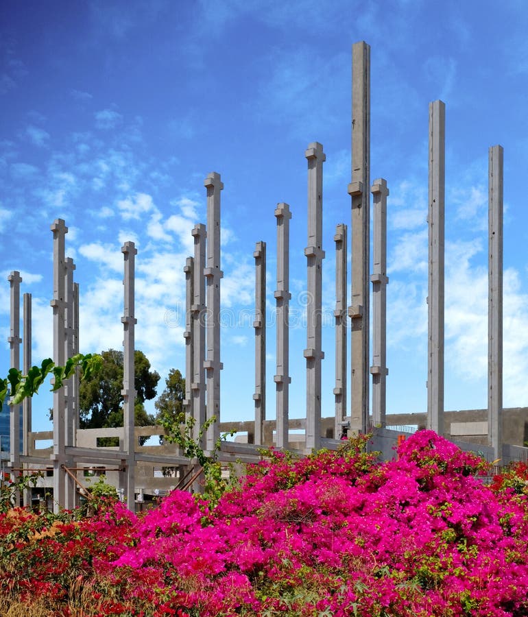 Construction of the Frame of an Industrial Building in the Technical ...