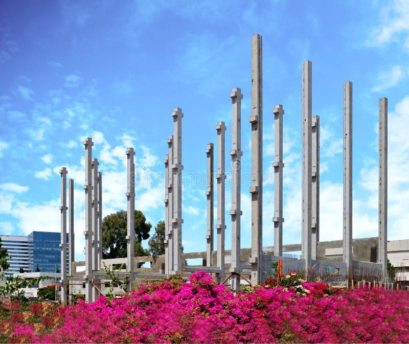 Construction of the Frame of an Industrial Building in the Technical ...