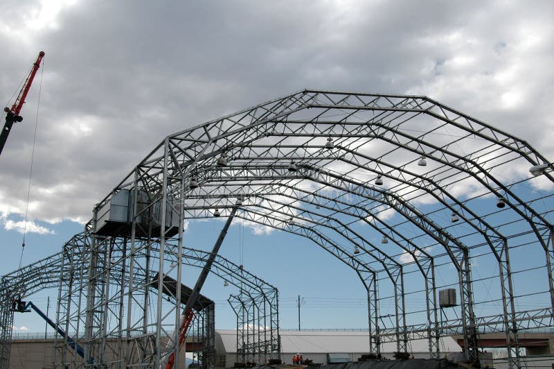 Construction Framework stock photo. Image of industry, crane - 688170