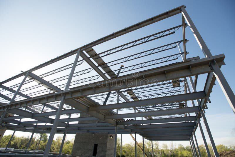 Construction Framework stock image. Image of elevator - 53841837