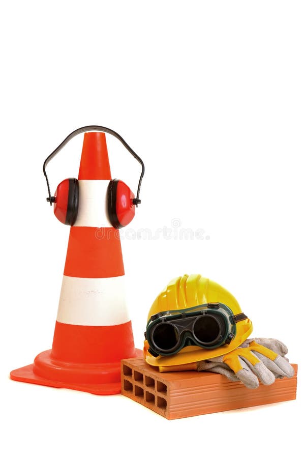 Construction Gear stock image. Image of architect, contractor - 1735187