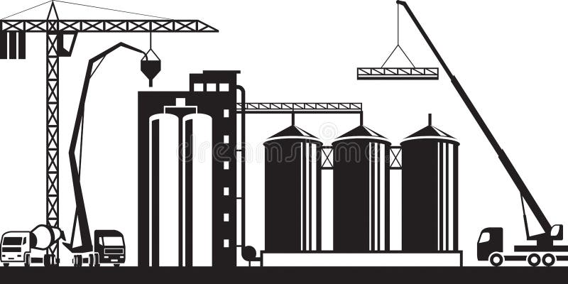 Cement Silo Stock Illustrations – 69 Cement Silo Stock Illustrations ...