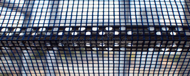 Construction Grid for Plaster Stock Photo - Image of residential ...