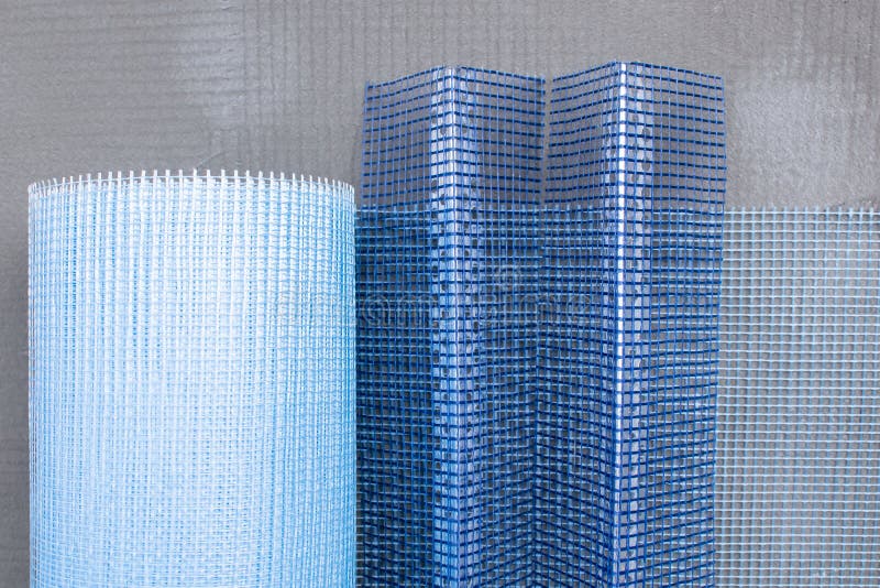 Construction Grid for Plaster Stock Image - Image of work, house: 253683451