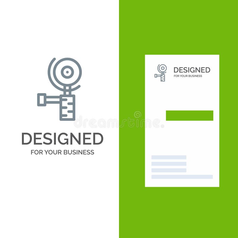 Construction, Grinder, Grinding Grey Logo Design and Business Card ...