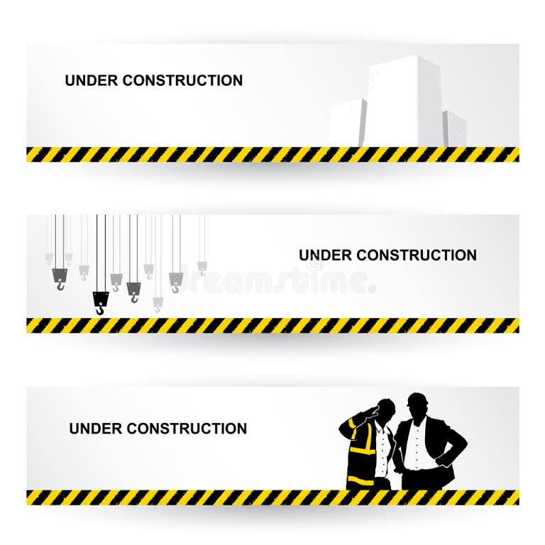 Construction headers stock vector. Illustration of dark - 28240722