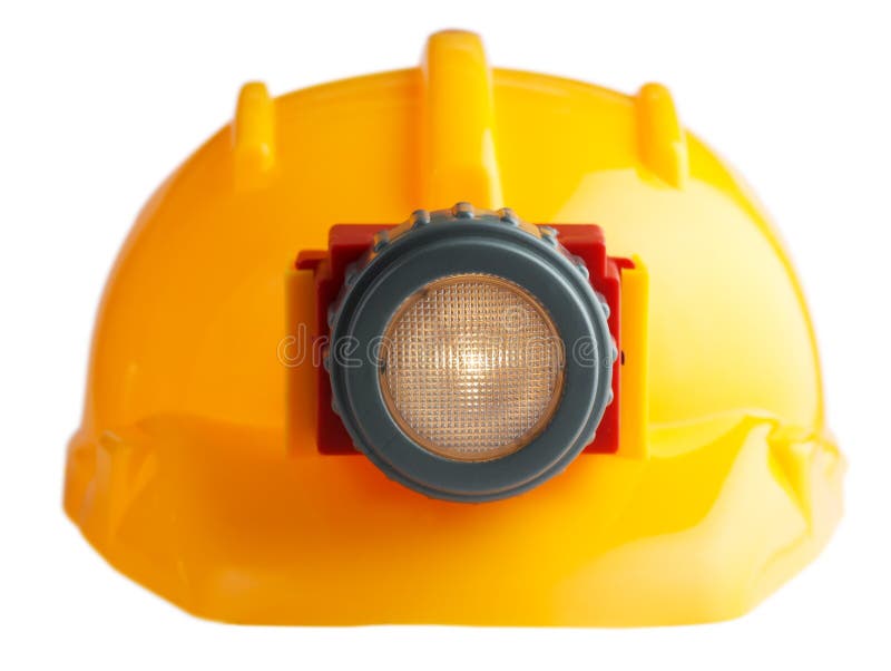 Safety First Yellow Hardhat Stock Image - Image of isolated, prevention ...
