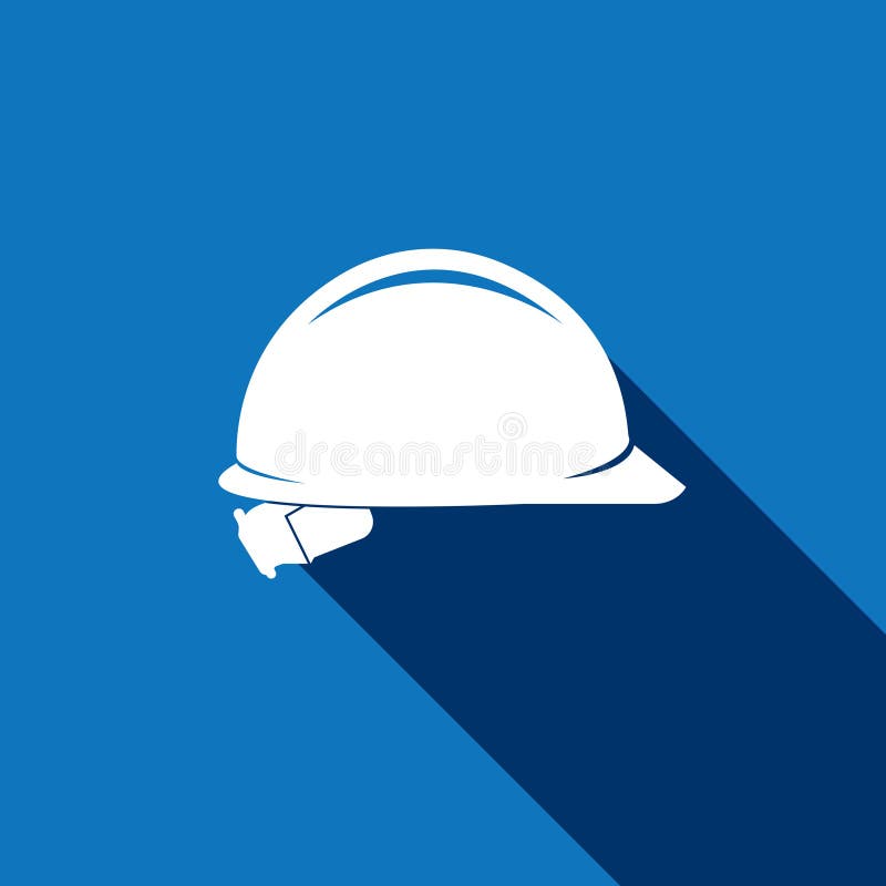 Construction Helmet icon stock vector. Illustration of icon - 299876238