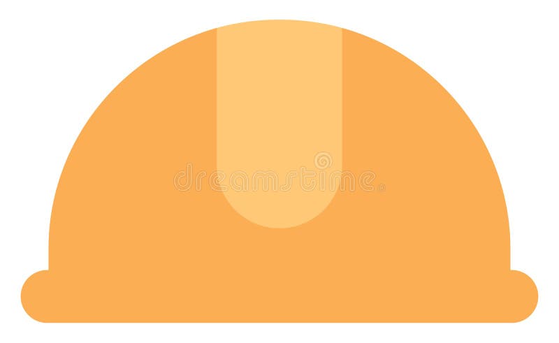 Construction helmet, icon stock vector. Illustration of technician ...