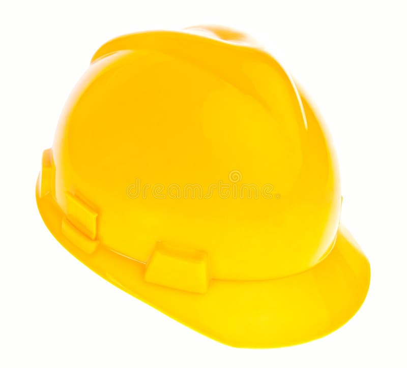 Construction Helmet Isolated Stock Photo - Image of tool, construction ...