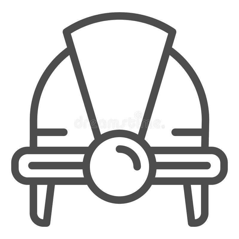 Vector Construction Hat Outline Stock Illustrations – 6,251 Vector ...