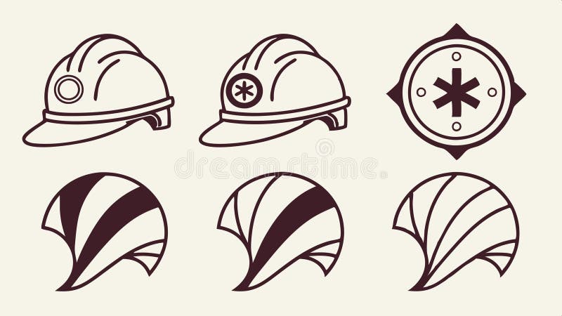 Construction Worker Safety Equipment Vector Stock Illustrations ...