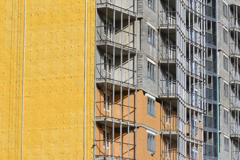 Construction of a High Residential Building and Insulation of Its ...