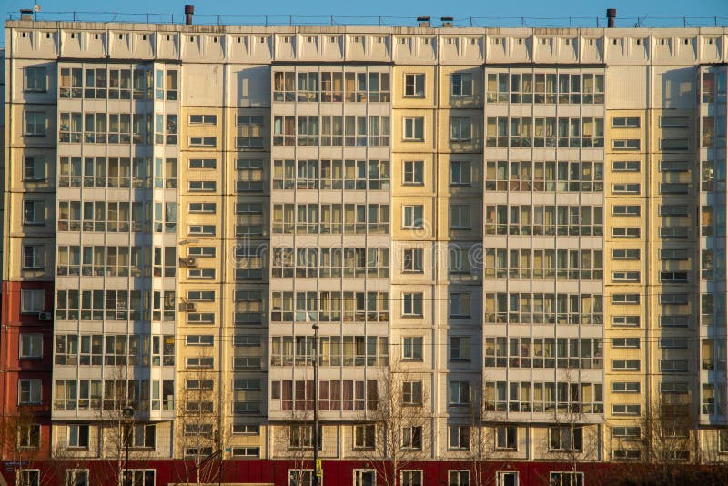 Construction of High-rise Multi-storey Building Stock Photo - Image of ...