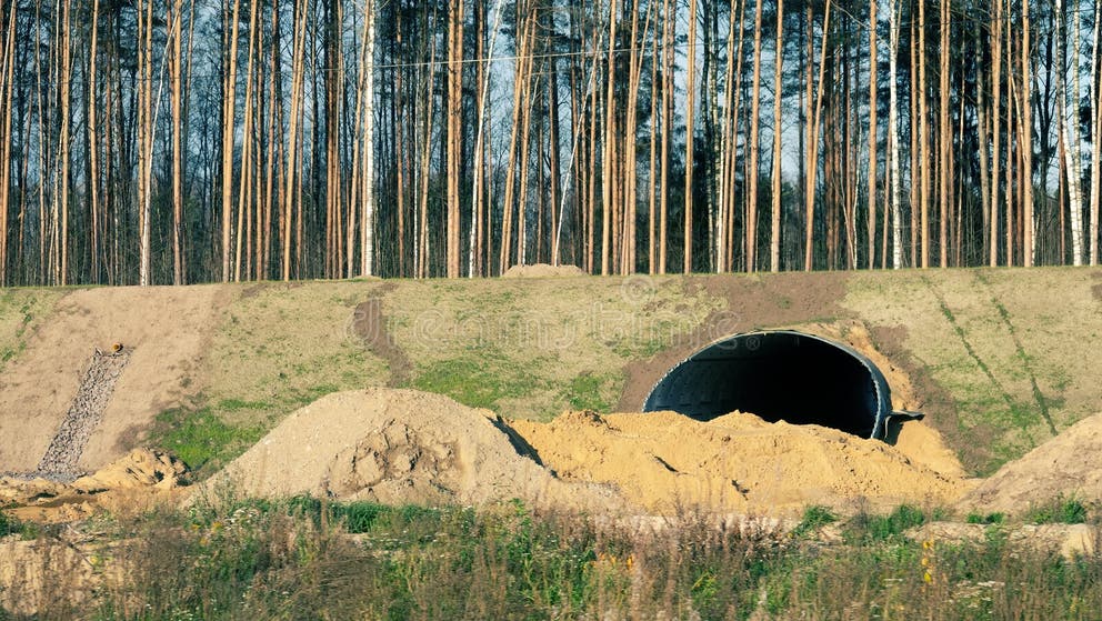 Construction of the Highway Stock Photo - Image of engineering ...