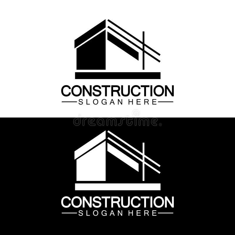Construction, Home Repair, and Building Concept Logo Design, Home ...