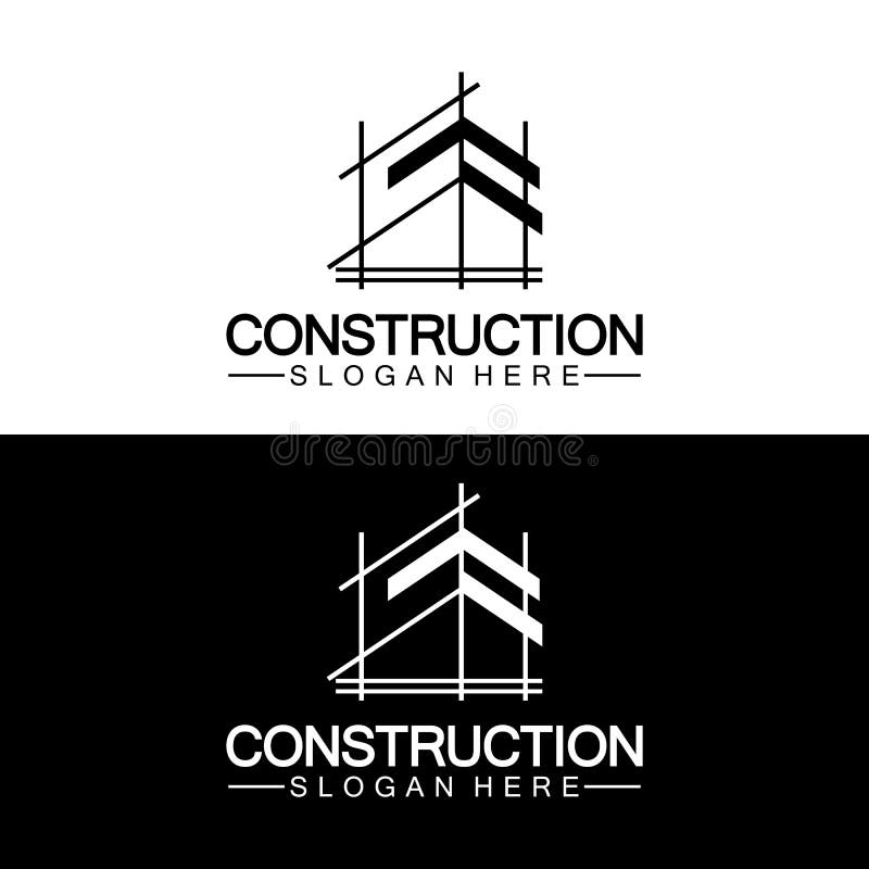 Construction, Home Repair, and Building Concept Logo Design, Home ...