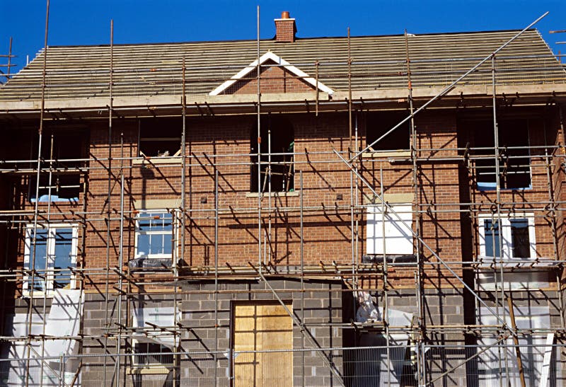 Construction House. stock photo. Image of building, dwelling - 331126