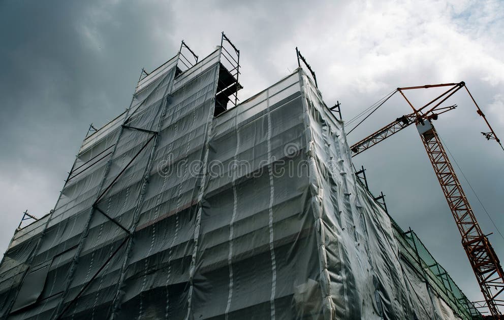 Construction House Building Engineering Work Apartment Office Stock ...