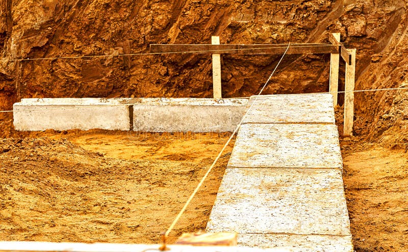 Construction a house stock photo. Image of brickwork - 87688876