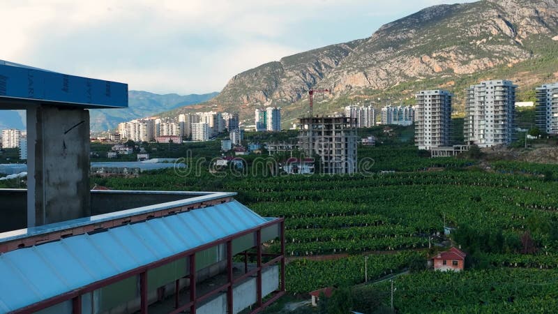 Construction of Houses, the Process of Preparing the Facade for ...