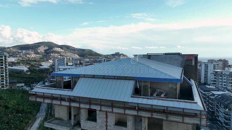 Construction of Houses, the Process of Preparing the Facade for ...