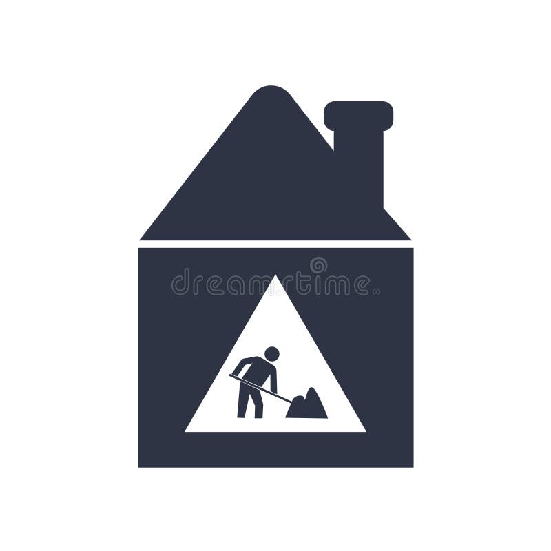 Construction Icon Vector Sign And Symbol Isolated On White Background ...