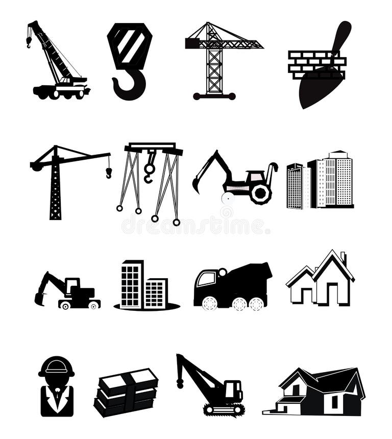 Heavy Equipment Icons Stock Illustrations – 11,861 Heavy Equipment ...