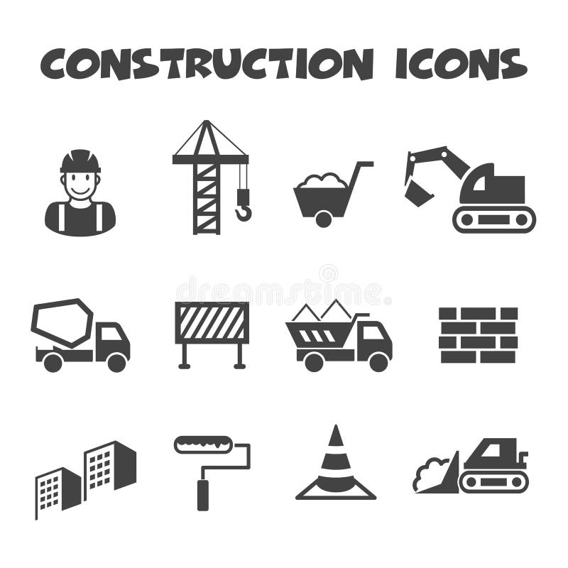 Construction Logo Template Set, Logo Pack, Logo Bundles, Vector Pack of Construction Logo, Easy ...