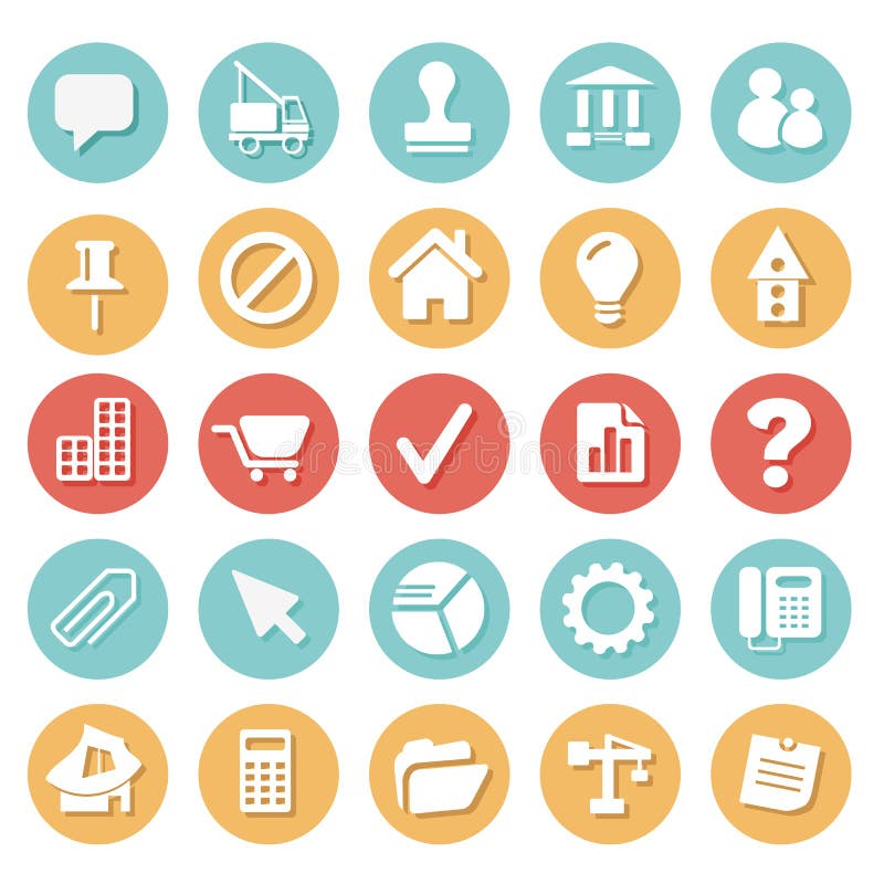 Arrow Icons Set Great for Any Use. Vector EPS10. Stock Illustration ...