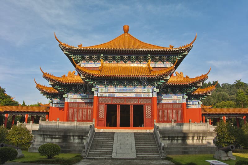 The Construction of the the Imperial Palace Stock Photo - Image of ...