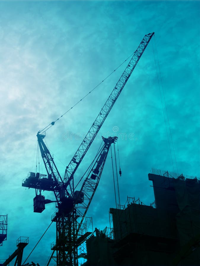 Construction industry stock photo. Image of machinery - 8236736