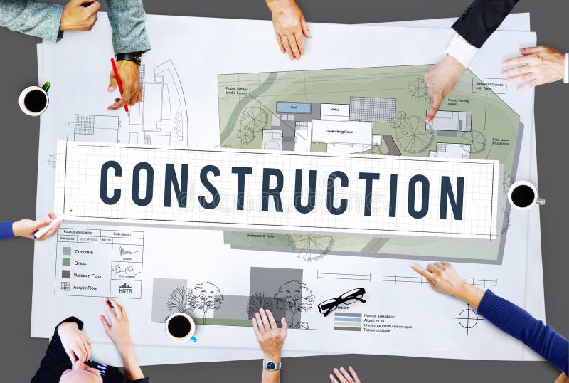 Construction Industry Building Architecture Infrastructure Concept ...