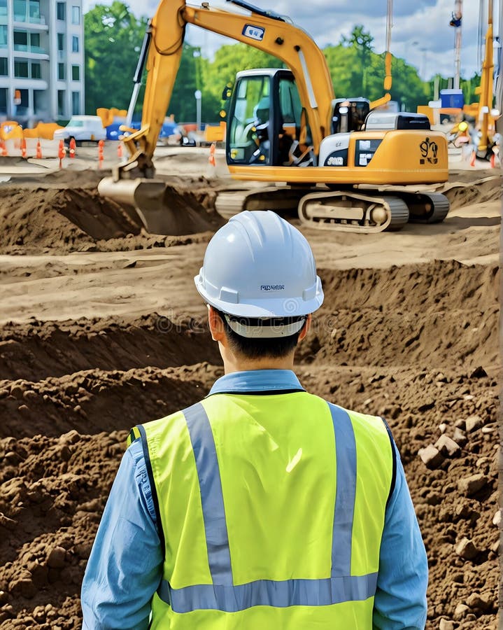 Construction Industry Buildings Architecture Site Safety Stock ...