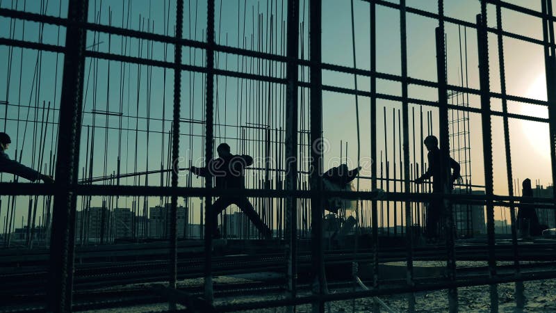 Construction Industry, Construction Project, Building Process during ...