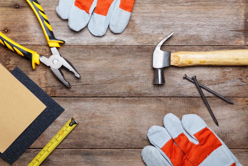 Construction instruments stock image. Image of timber - 86225901